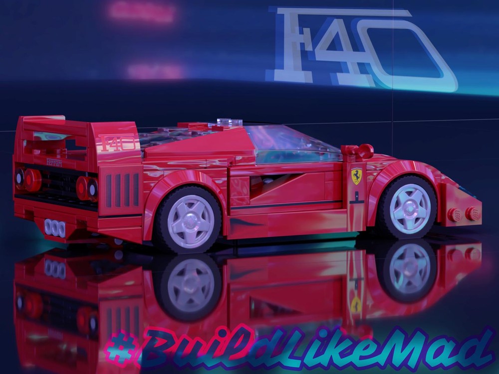 LEGO MOC MadDadBricks' ULTIMATE FREE F40 Mod Pack by MadDadBricks | Rebrickable - Build with LEGO