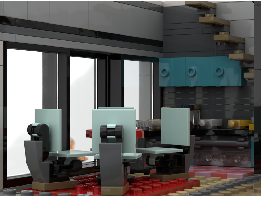 LEGO MOC Modern House XL by Brick Artisan | Rebrickable - Build with LEGO