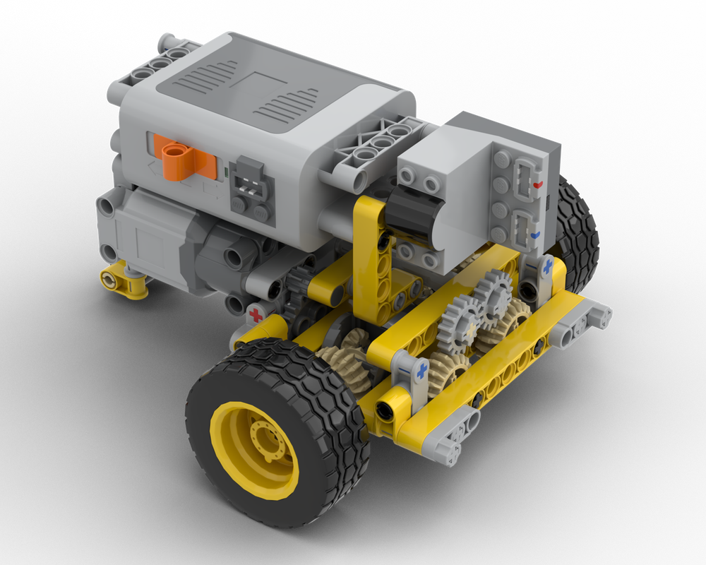 LEGO MOC "Fake Servo" Steering by 2in1 | Rebrickable - Build with LEGO