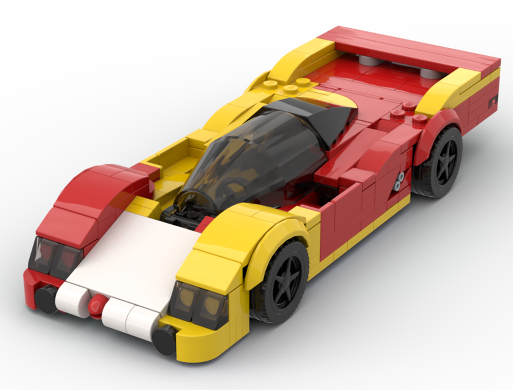 LEGO MOC Porsche 962C LH by My_Own_Creations | Rebrickable - Build with ...