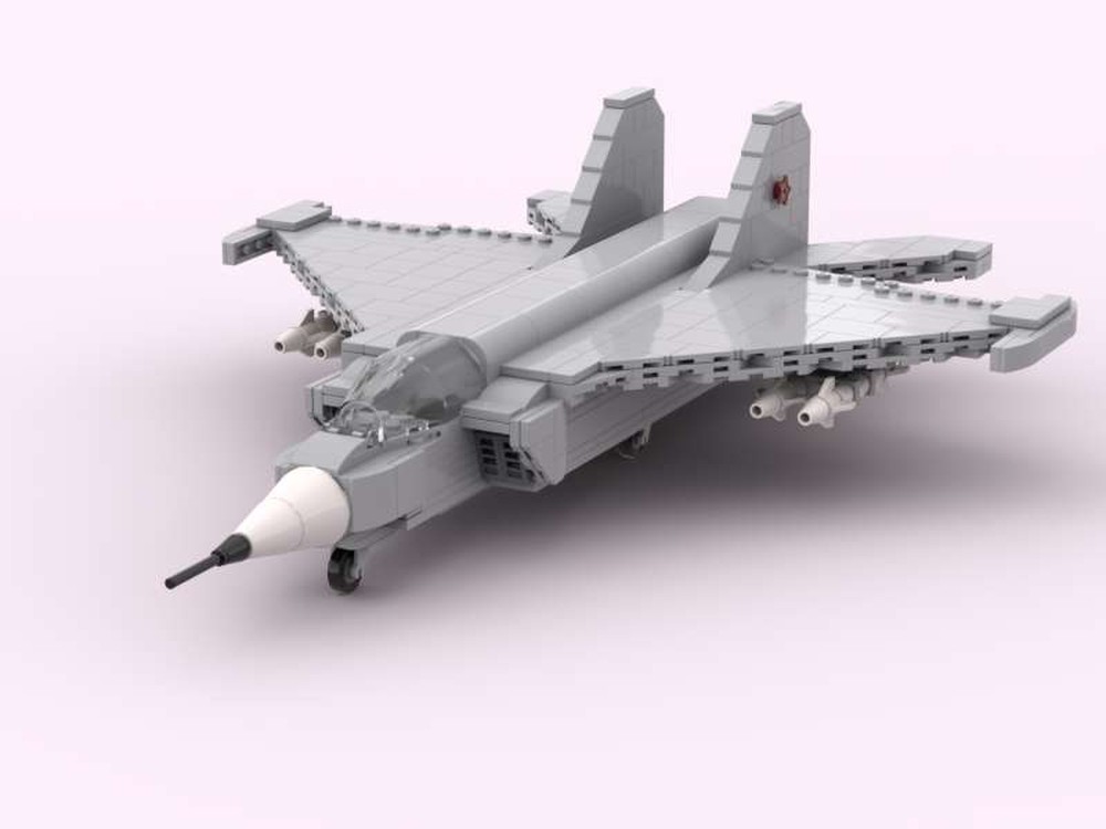 LEGO MOC MIG-25 by MATEILEGO | Rebrickable - Build with LEGO