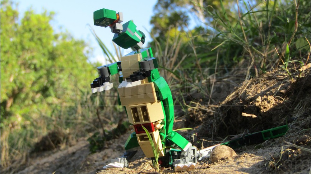 Lego Moc 31058 Megalania Varanus Priscus 127 Scale By Foosbubs