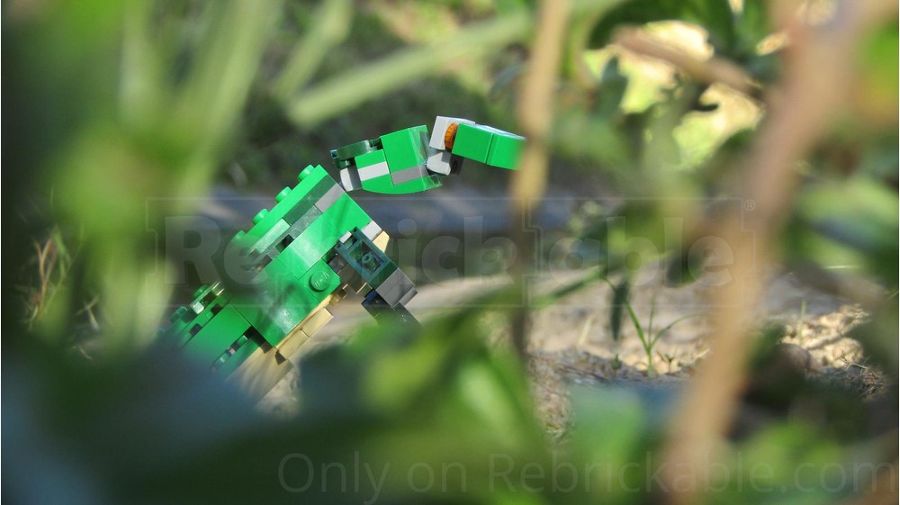 Lego Moc 31058 Megalania Varanus Priscus 127 Scale By Foosbubs