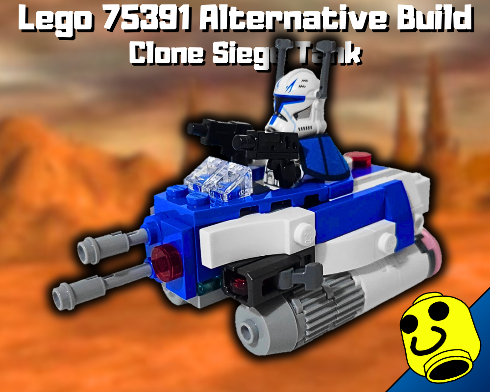 Lego Moc Clone Siege Tank By Noob Builds Lego Rebrickable Build With Lego