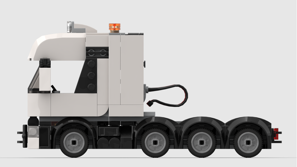 Lego Moc Heavy Transport Truck By Phigeon Rebrickable Build With Lego
