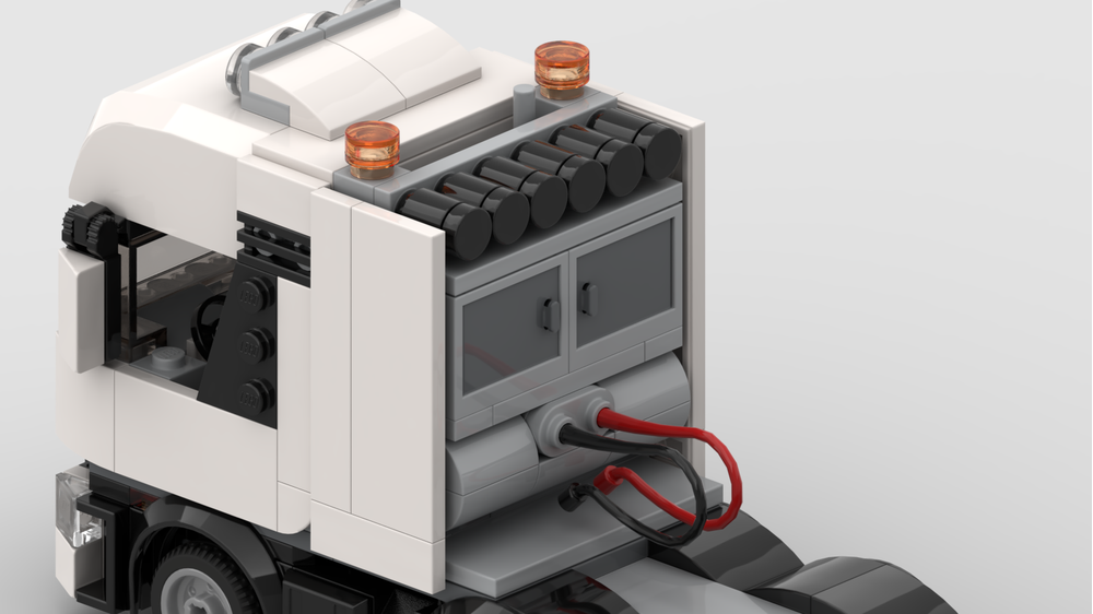 LEGO MOC Heavy transport truck by phigeon | Rebrickable - Build with LEGO