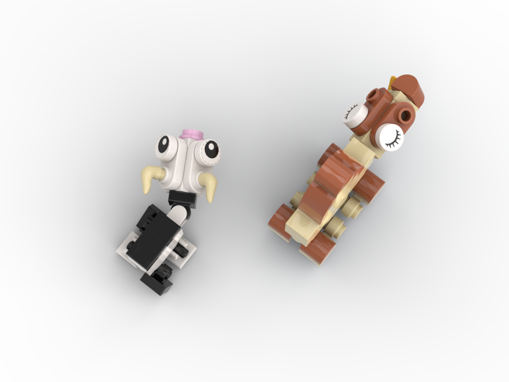 Lego Moc Camel And Cow By Eva001 Rebrickable Build With Lego