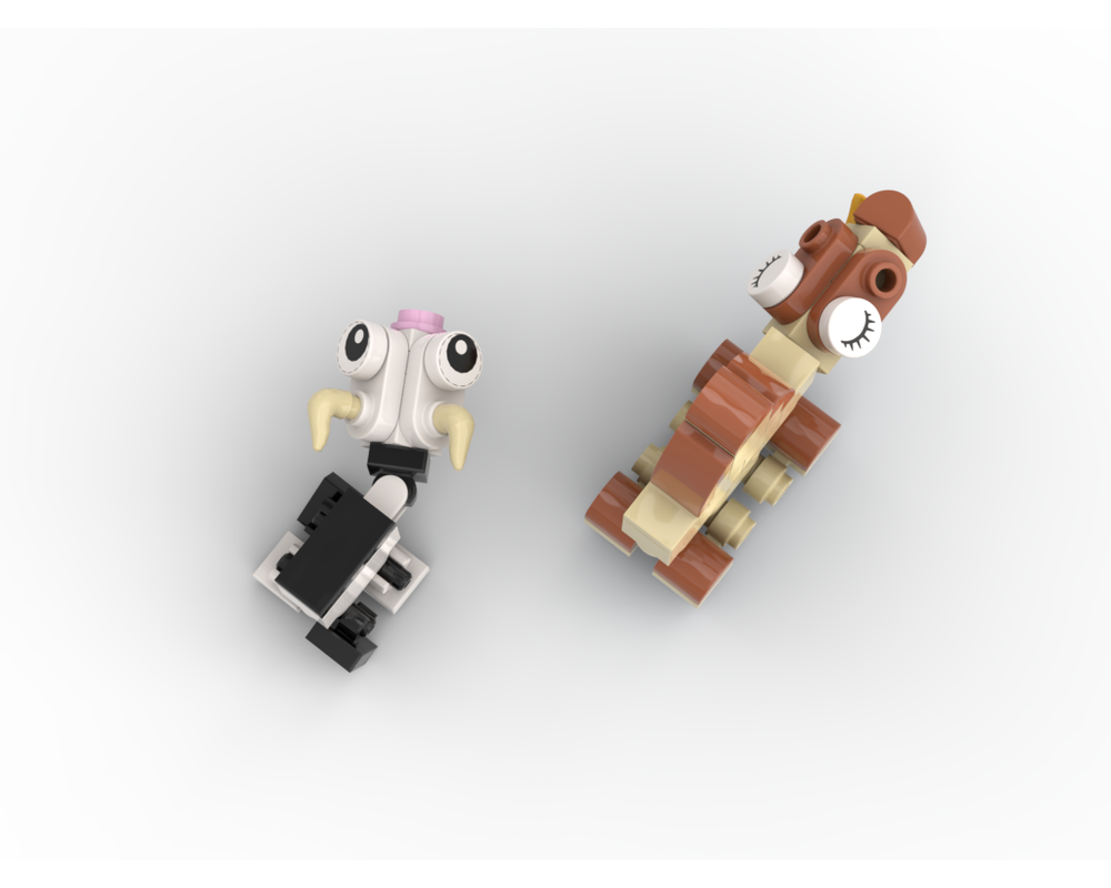 LEGO MOC Camel and cow by EVA001 | Rebrickable - Build with LEGO