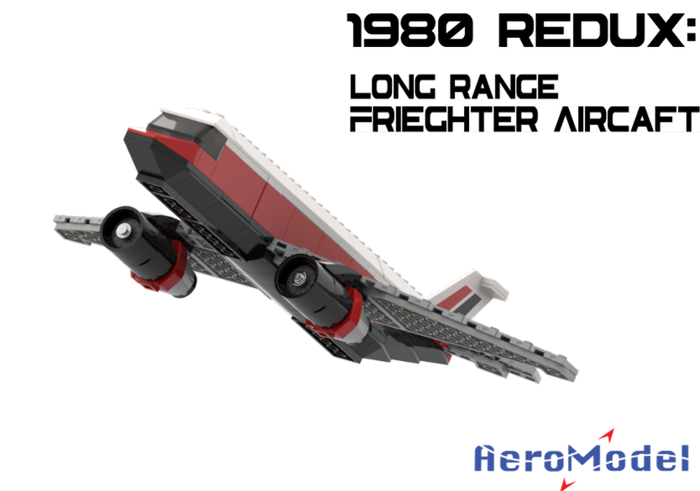 LEGO MOC 1980's Redux: Long Range Frieghter Aircraft (RF-900) by ...