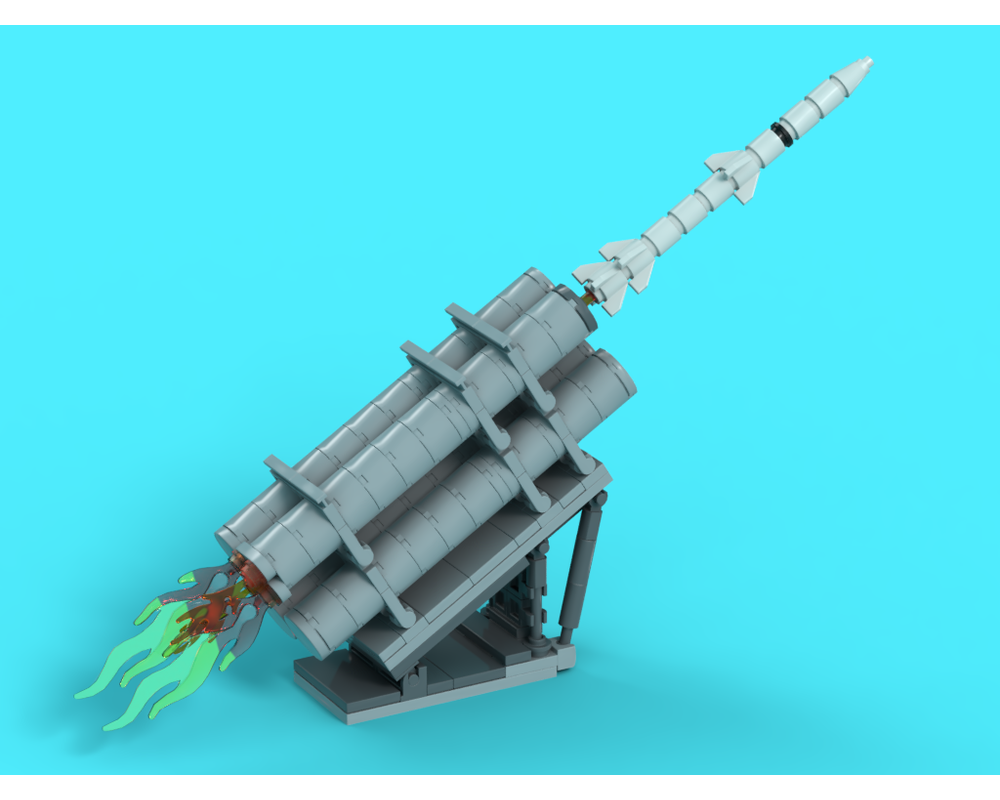 LEGO MOC Guided Missile Launcher by mshenn | Rebrickable - Build with LEGO
