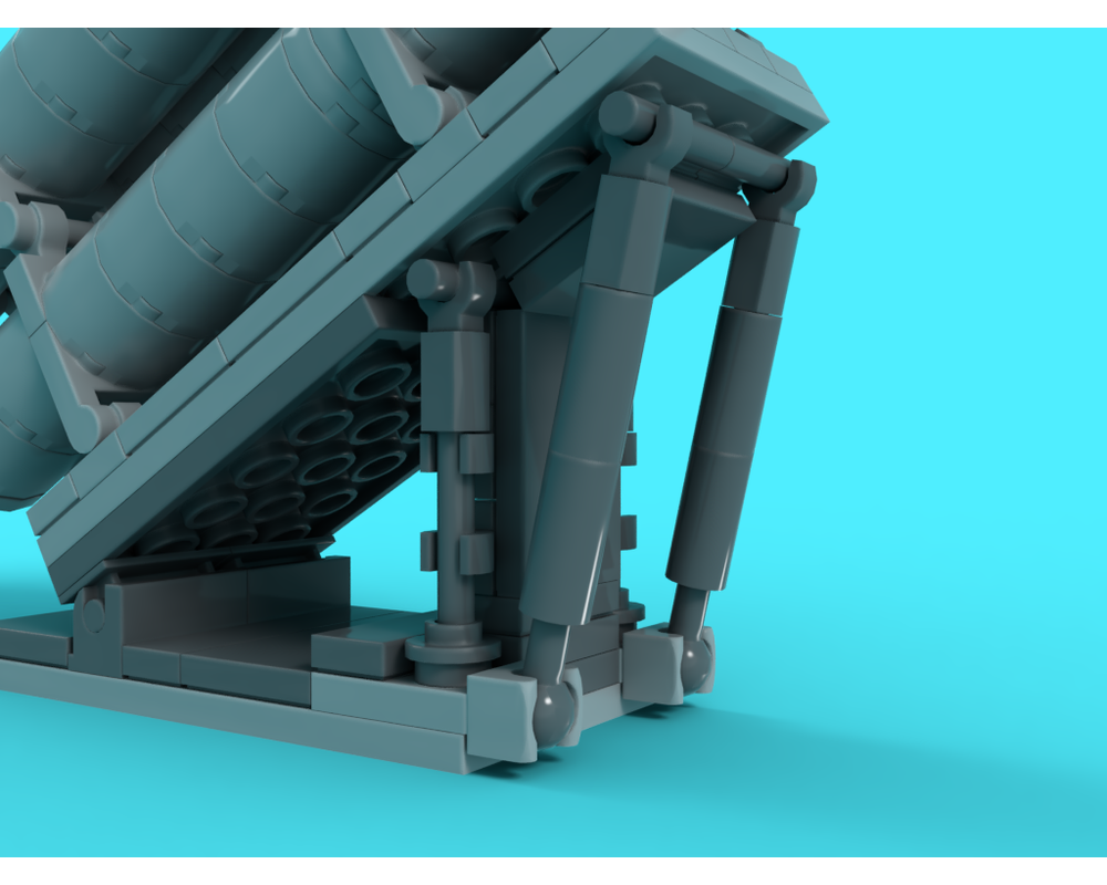 LEGO MOC Guided Missile Launcher by mshenn | Rebrickable - Build with LEGO