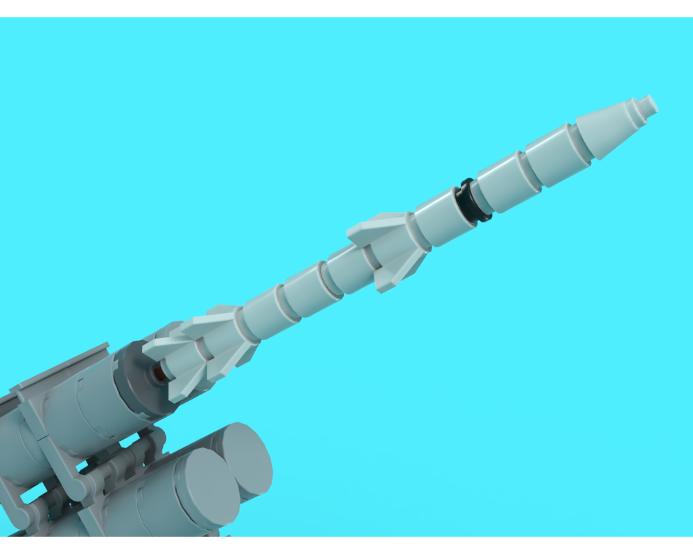 LEGO MOC Guided Missile Launcher by mshenn | Rebrickable - Build with LEGO