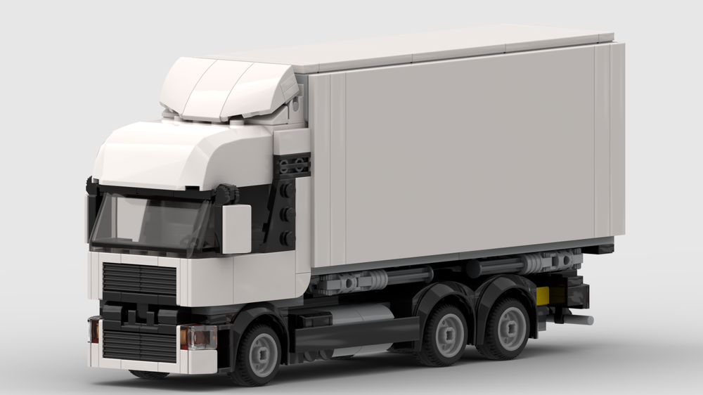 LEGO MOC Swap body truck by phigeon | Rebrickable - Build with LEGO
