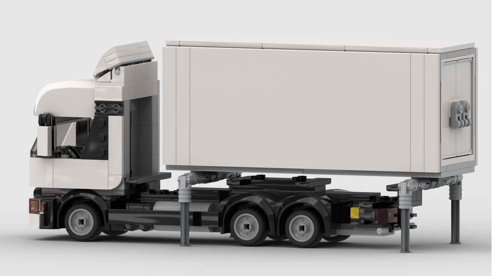 LEGO MOC Swap body truck by phigeon | Rebrickable - Build with LEGO