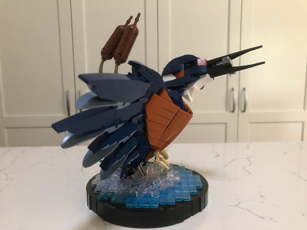 LEGO MOC 10331 Kingfisher Head Reshape Version 2 by AndrewG123 ...