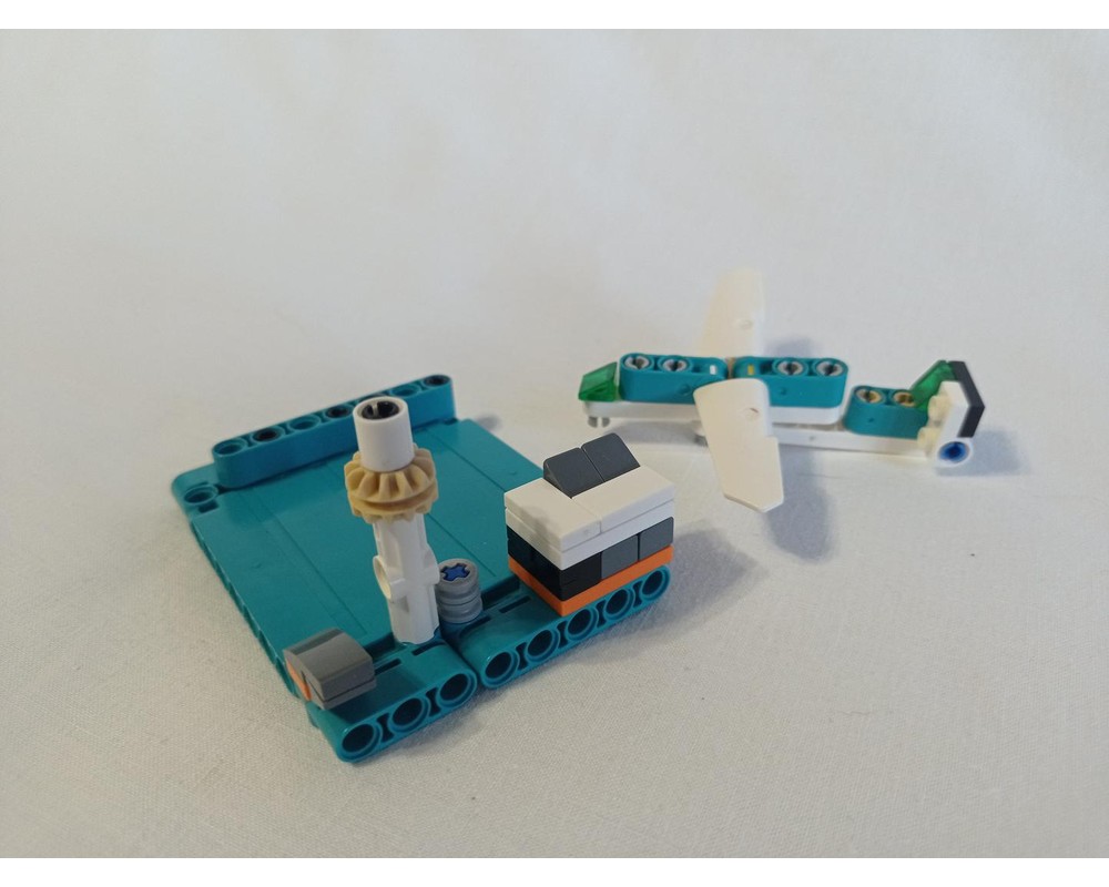 Lego Moc Airport And Plane 42117 Alternative By Alexgam Rebrickable