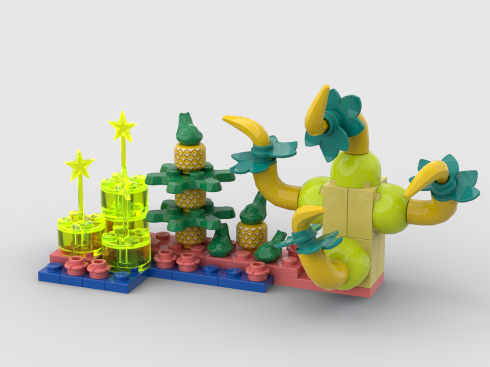 LEGO MOC Funky Alien Plants by brixdan64 | Rebrickable - Build with LEGO