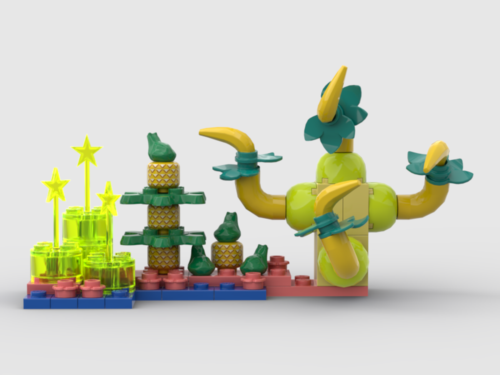 LEGO MOC Funky Alien Plants by brixdan64 | Rebrickable - Build with LEGO