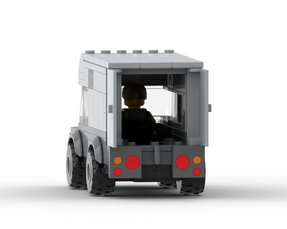 LEGO MOC Land Rover Ambulance by TheEvilCactus | Rebrickable - Build ...