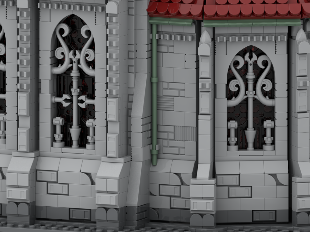 Lego Moc Church By Huebre Rebrickable Build With Lego