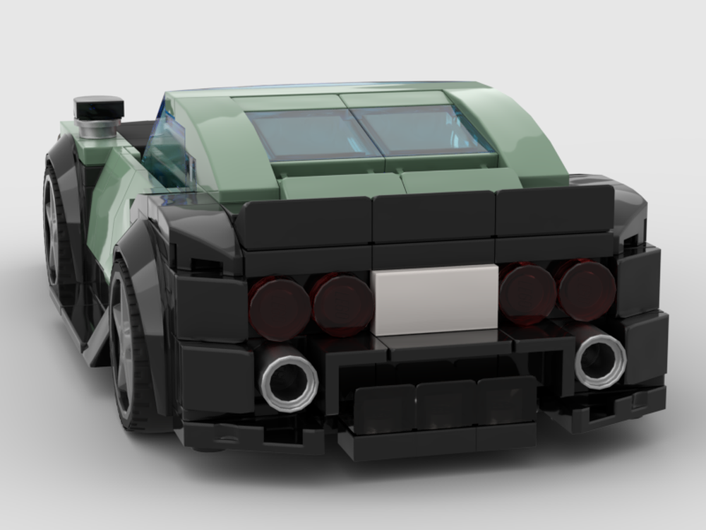 LEGO MOC 1978 Datsun 280Z Custom by toms8wides | Rebrickable - Build ...