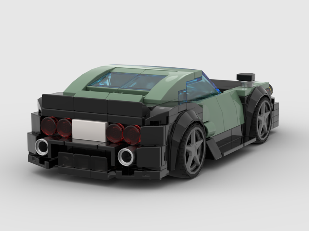LEGO MOC 1978 Datsun 280Z Custom by toms8wides | Rebrickable - Build ...