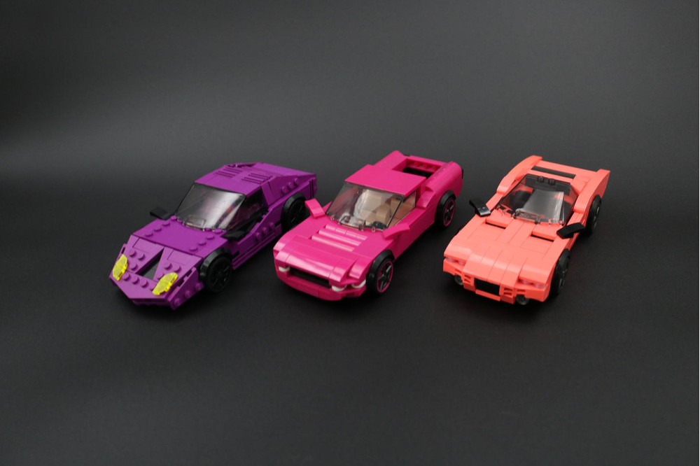 Lego Moc Speed Champion Bright Rainbow By Bricklizard Rebrickable