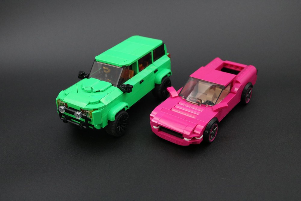 Lego Moc Speed Champion Bright Rainbow By Bricklizard Rebrickable