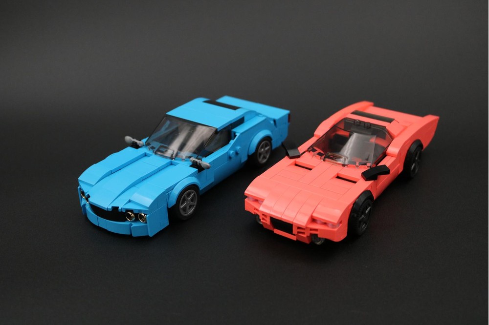 Lego Moc Speed Champion Bright Rainbow By Bricklizard Rebrickable