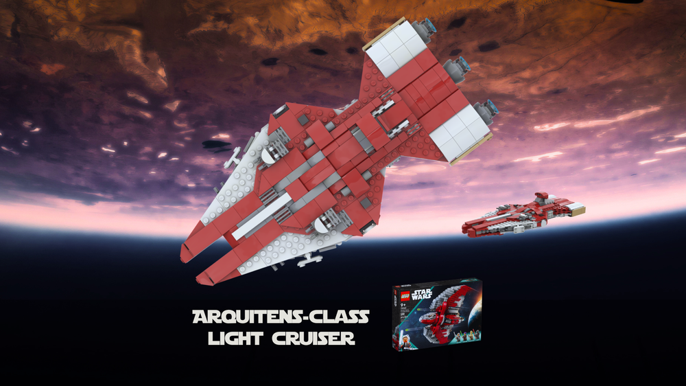 LEGO MOC Republic Arquitens-Class Light Cruiser - 75362 alternative by ...
