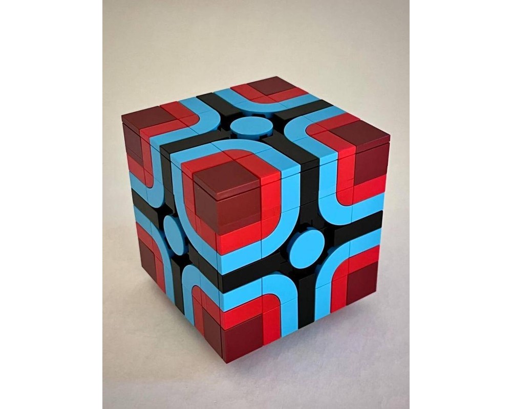 Lego Moc Signature Cube By Zachary Steinman By Planet Gbc