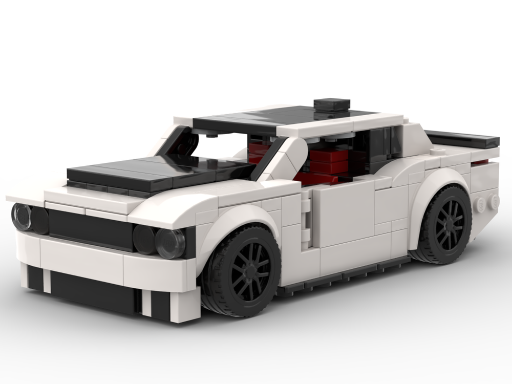 LEGO MOC Dodge Challenger SRT Demon 170 by 6th gear | Rebrickable ...