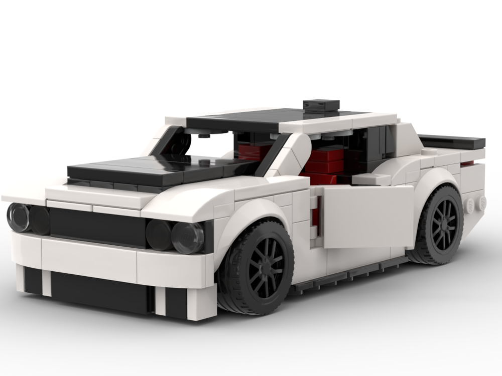 LEGO MOC Dodge Challenger SRT Demon 170 by 6th gear | Rebrickable ...