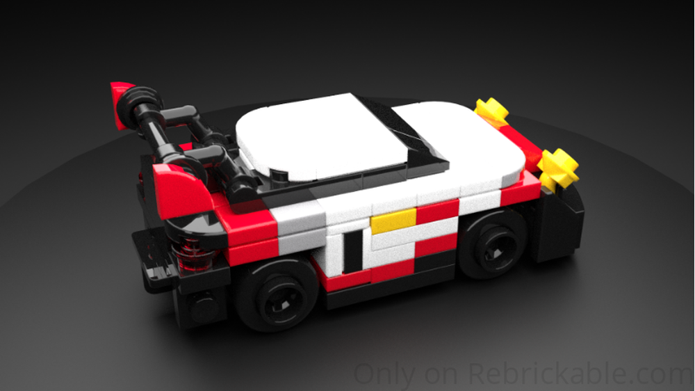 Lego Moc Porsche 911 Rsr By Njdesign Rebrickable Build With Lego