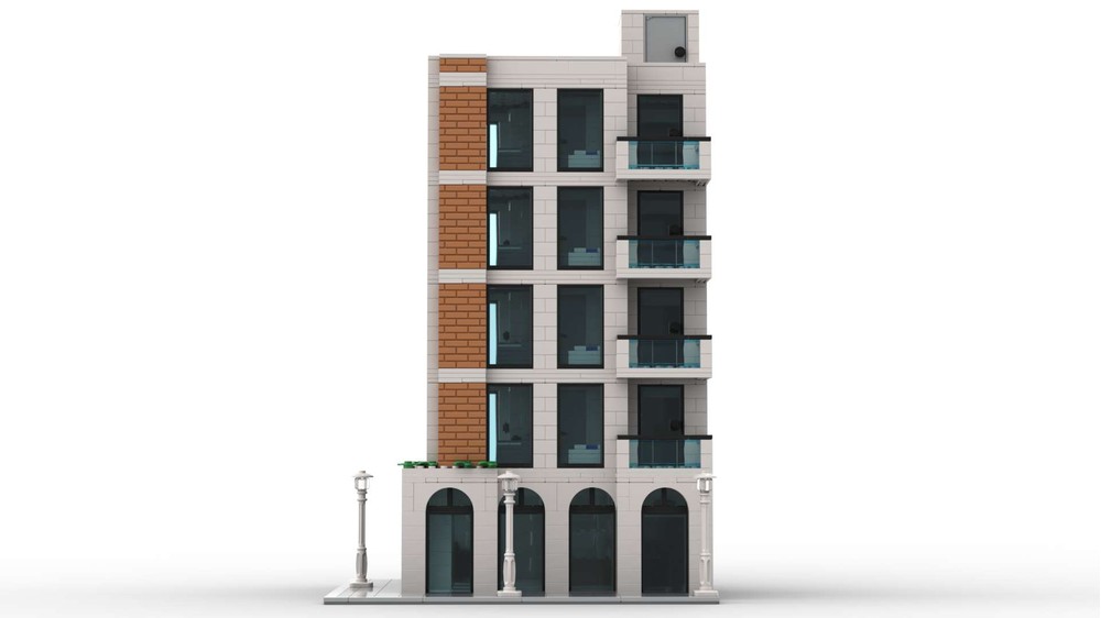 Lego Moc Tower By Mexwhite Rebrickable Build With Lego
