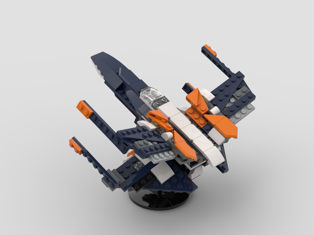 Lego Moc 31126 X Wing Alternate Build By Lenman15 Rebrickable Build