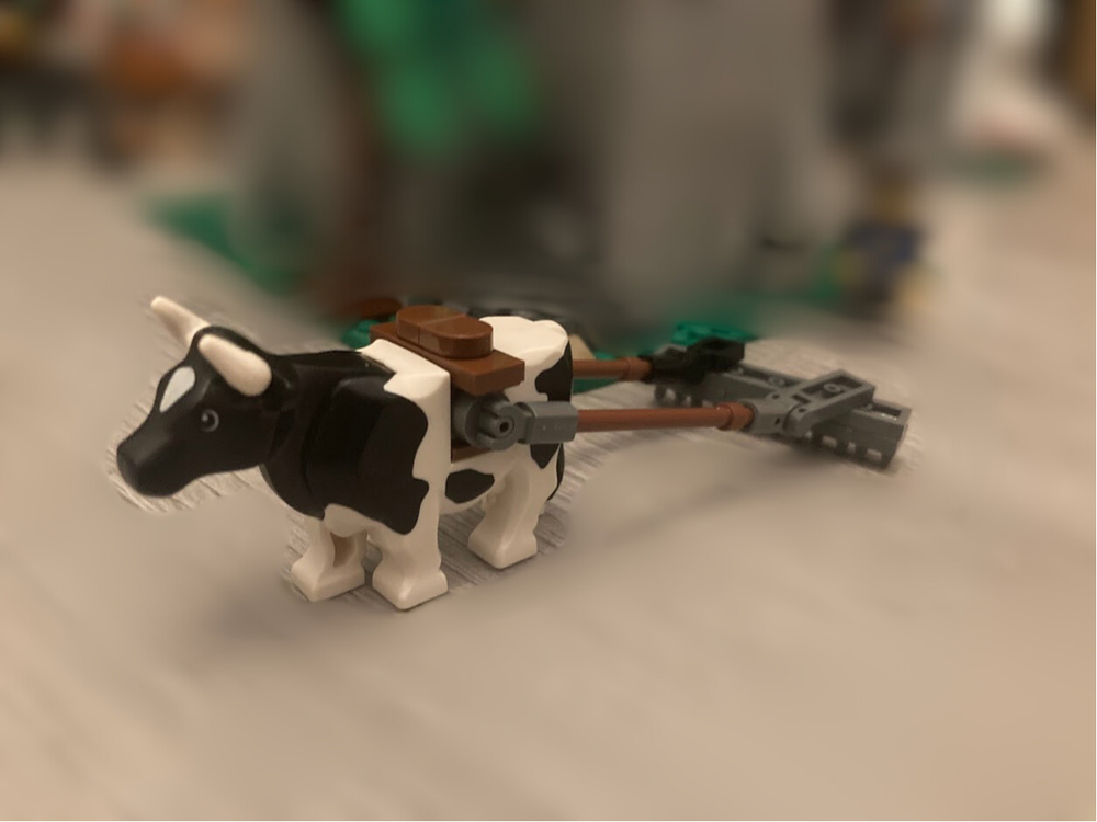 LEGO MOC Plow for cow or horse by deadbird988 | Rebrickable - Build ...