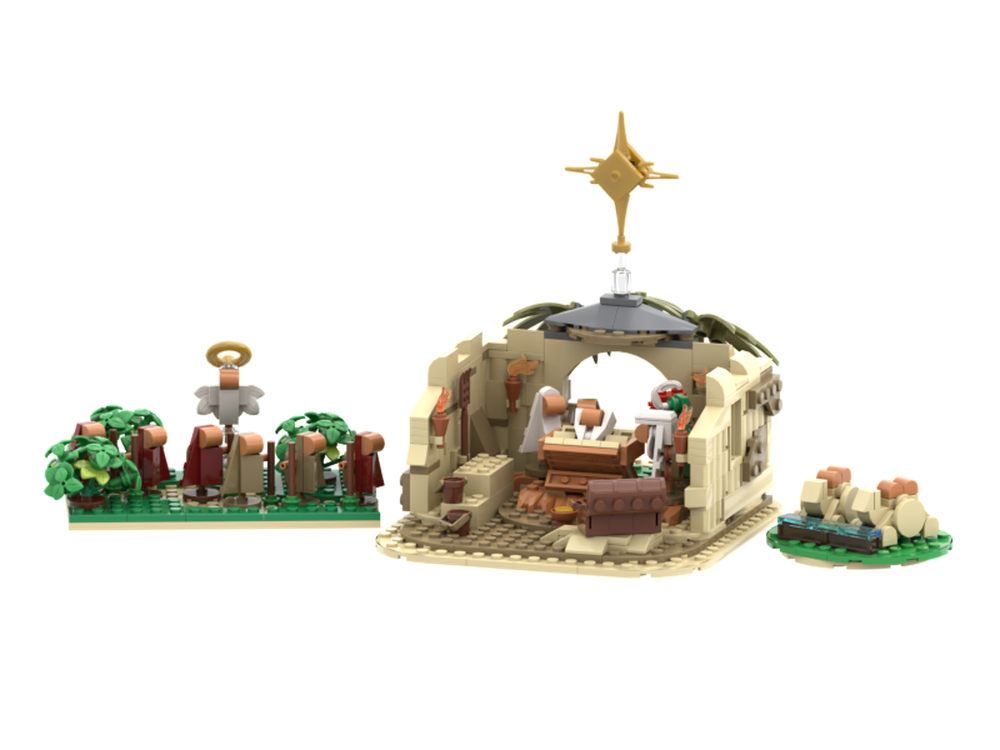 LEGO MOC Nativity Scene by Piece_Keeper | Rebrickable - Build with LEGO