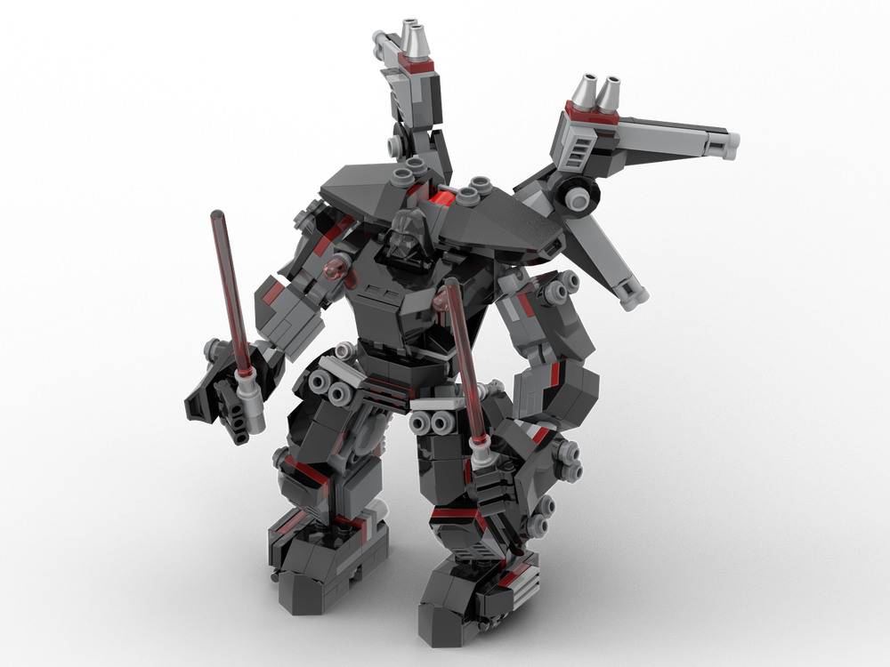 LEGO MOC-191044 Darth Vader Interceptor Mech - (75368-1 x3 & 75031-1 ...