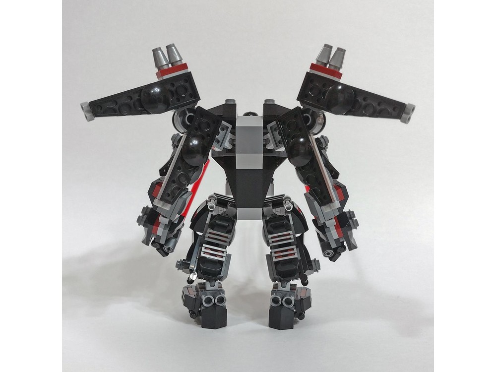 Lego Moc Darth Vader Interceptor Mech 75368 1 X3 And 75031 1
