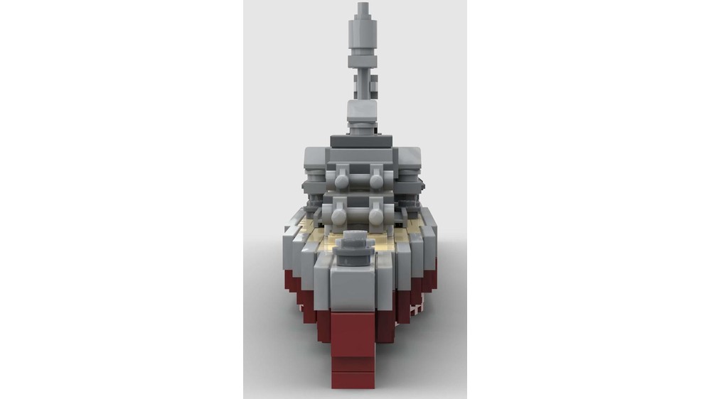 Lego Moc Hms Ajax By Rmc1138 Rebrickable Build With Lego