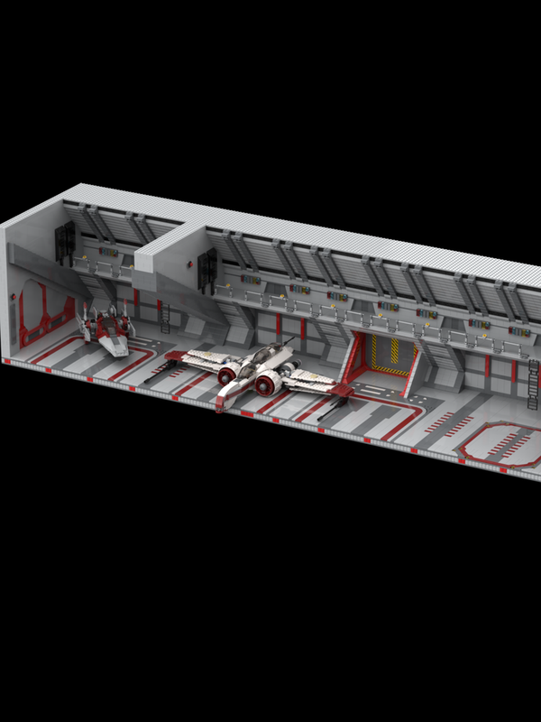 LEGO MOC-191055 Venator Hangar by rvn0516 | Rebrickable - Build with LEGO