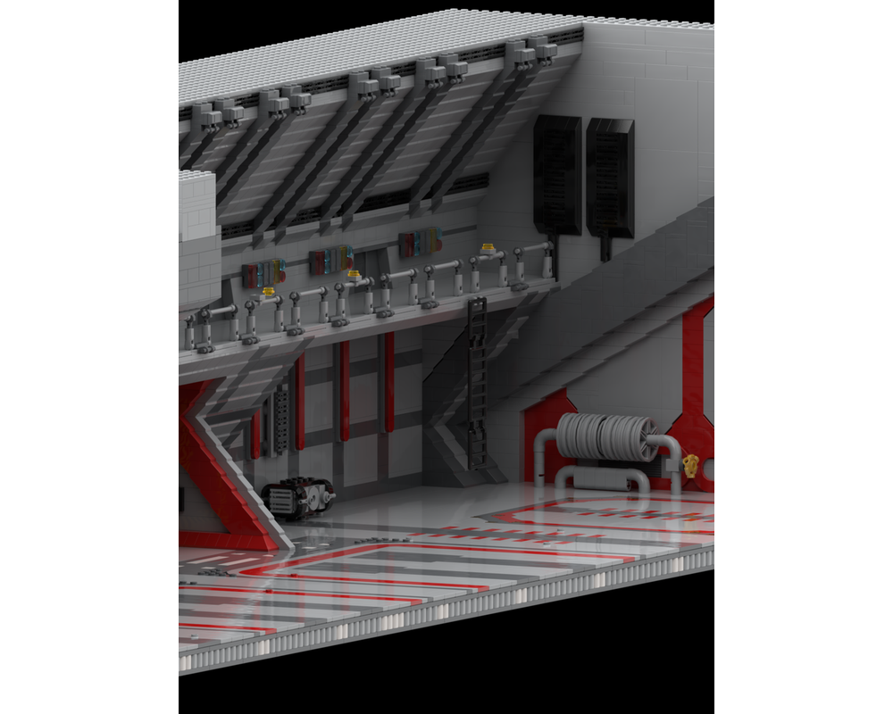 Lego Moc Venator Hangar By Rvn0516 Rebrickable Build With Lego