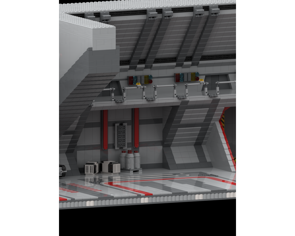 Lego Moc Venator Hangar By Rvn0516 Rebrickable Build With Lego