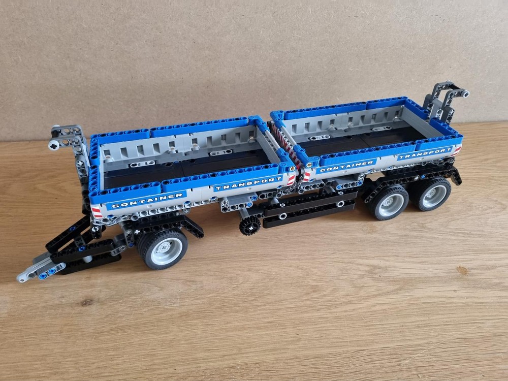 LEGO MOC container trailer for container truck 8052 by KoenW ...