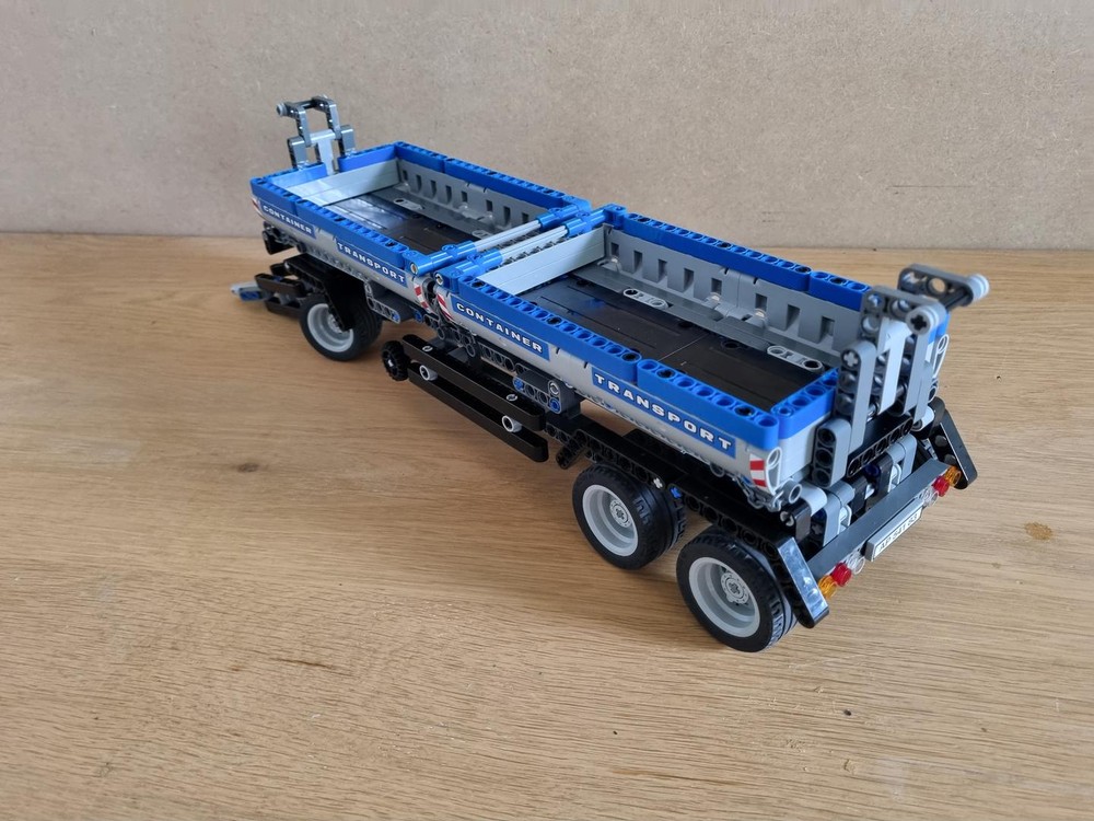 Lego Moc Container Trailer For Container Truck 8052 By Koenw