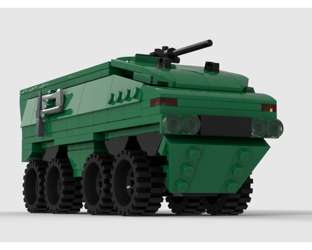 Lego Moc Army Personnel Carrier By Toothpick Nl Rebrickable Build