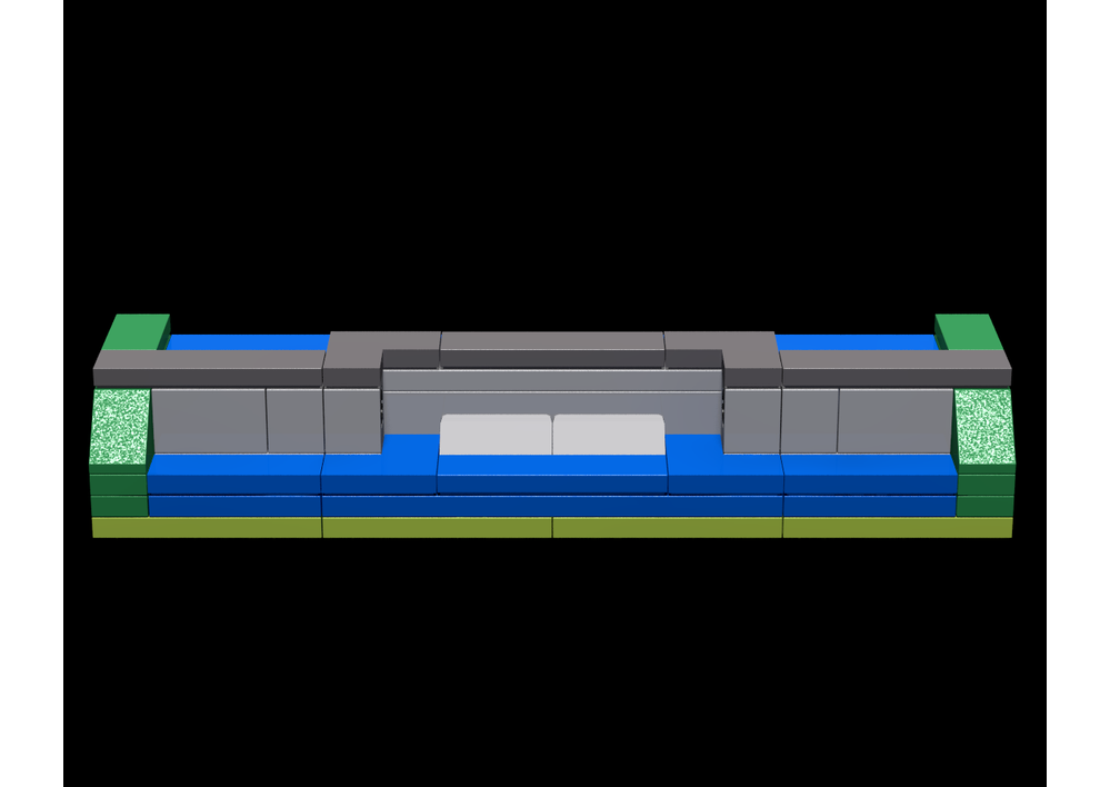 LEGO MOC hydro-electric dams pack(cities: skylines in lego) by ...