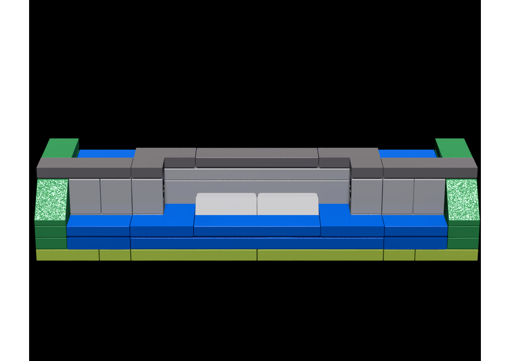 LEGO MOC hydro-electric dams pack(cities: skylines in lego) by ...