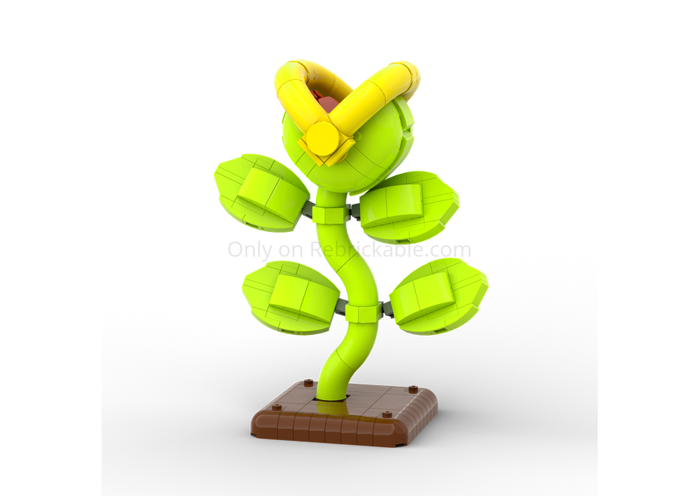 LEGO MOC Hidden Vine desk ornament - Display Figure - Super Mario Bros ...